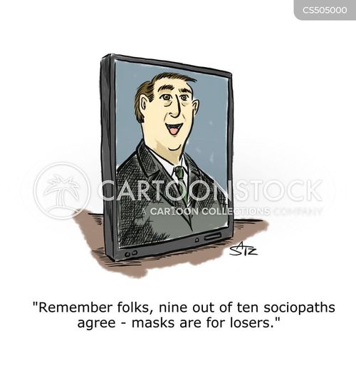 Sterile Masks Cartoons and Comics - funny pictures from CartoonStock