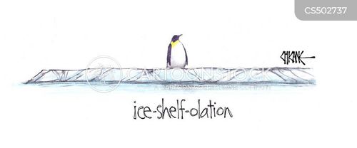 Ice Shelf Cartoons and Comics - funny pictures from CartoonStock