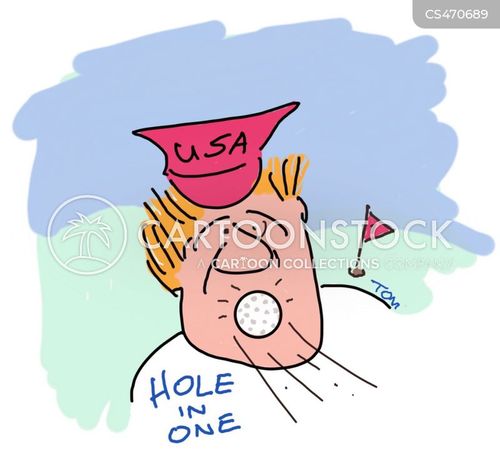 Hole In One Cartoons and Comics - funny pictures from CartoonStock