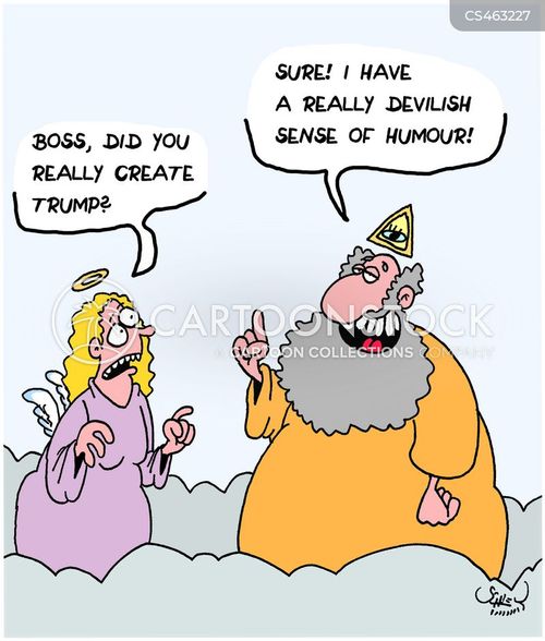 Devilish Behavior Cartoons and Comics - funny pictures from CartoonStock