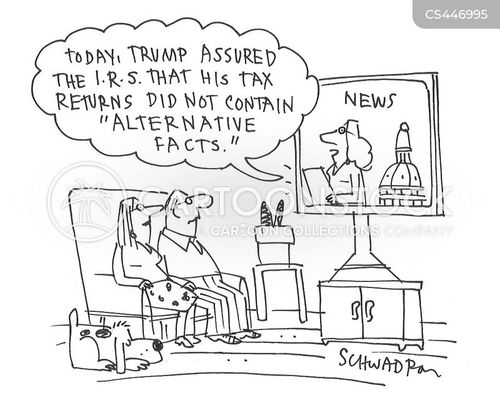 Alternate Facts Cartoons and Comics - funny pictures from CartoonStock