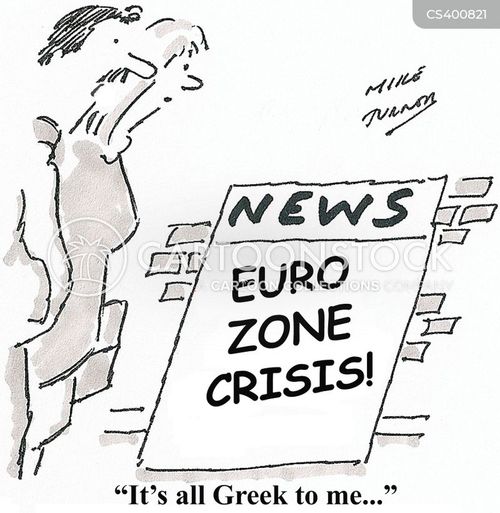 Greek Currency Cartoons and Comics - funny pictures from CartoonStock