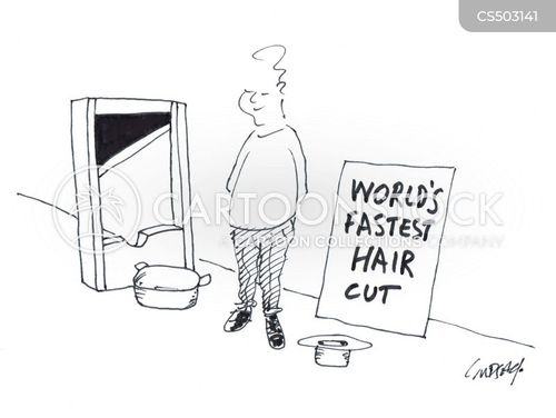 Cutting Hair Cartoons and Comics - funny pictures from CartoonStock