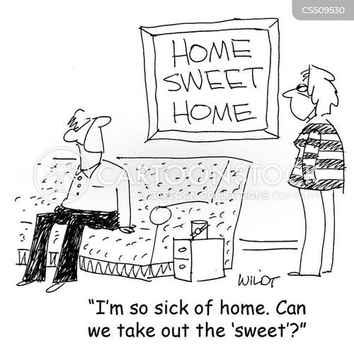 Home Sweet Home Cartoons and Comics - funny pictures from CartoonStock