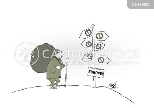 Canadian Immigration Cartoons and Comics - funny pictures from CartoonStock