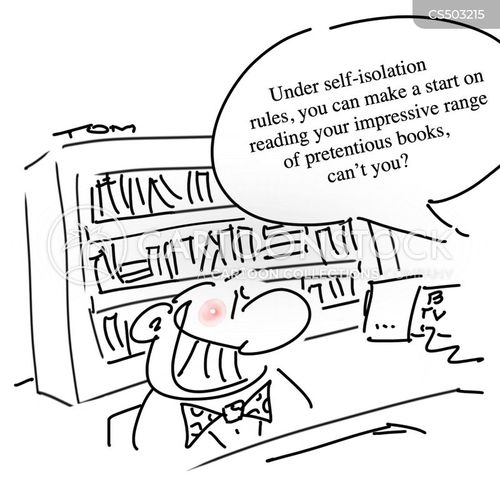 Academic Isolation Cartoons and Comics - funny pictures from CartoonStock