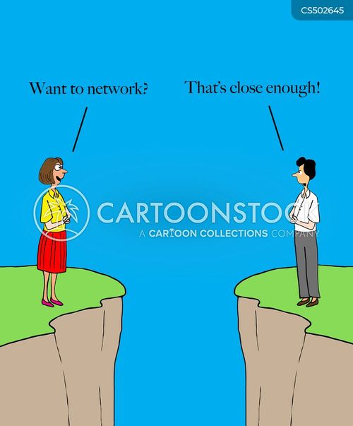 Networking Dos And Don'ts Cartoons and Comics - funny pictures from ...