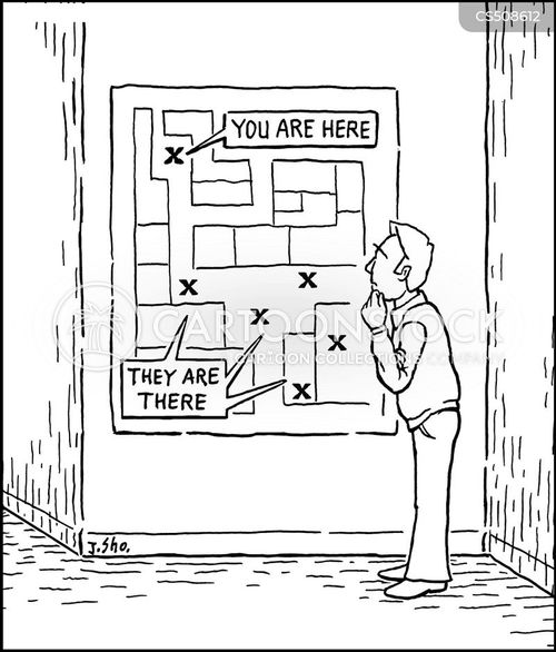 Distancing Cartoons and Comics - funny pictures from CartoonStock