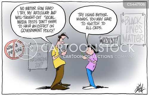 Digital Activism Cartoons and Comics - funny pictures from CartoonStock