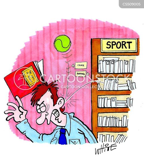 Sports Section Cartoons and Comics - funny pictures from CartoonStock
