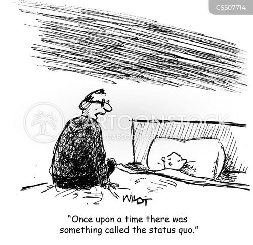 Status Quo Cartoons and Comics - funny pictures from CartoonStock
