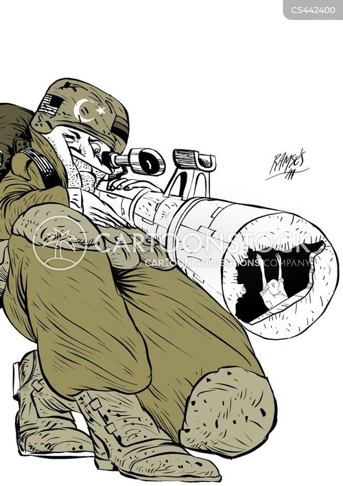 Military Coalition Cartoons and Comics - funny pictures from CartoonStock