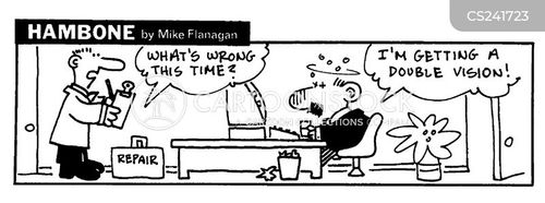Double Vision Cartoons and Comics - funny pictures from CartoonStock