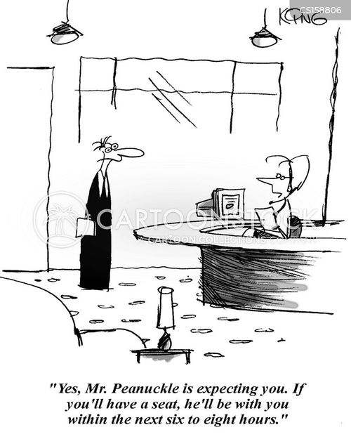 Waiting Time Cartoons and Comics - funny pictures from CartoonStock