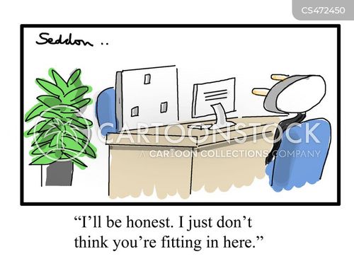 Fitting In Cartoons and Comics - funny pictures from CartoonStock