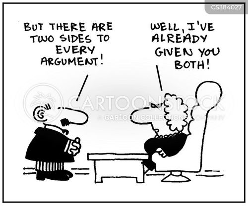 Illogical Argument Cartoons and Comics - funny pictures from CartoonStock