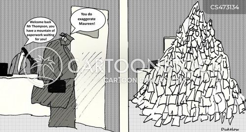 Backlog Cartoons and Comics - funny pictures from CartoonStock