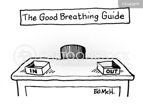 Breather Cartoons and Comics - funny pictures from CartoonStock