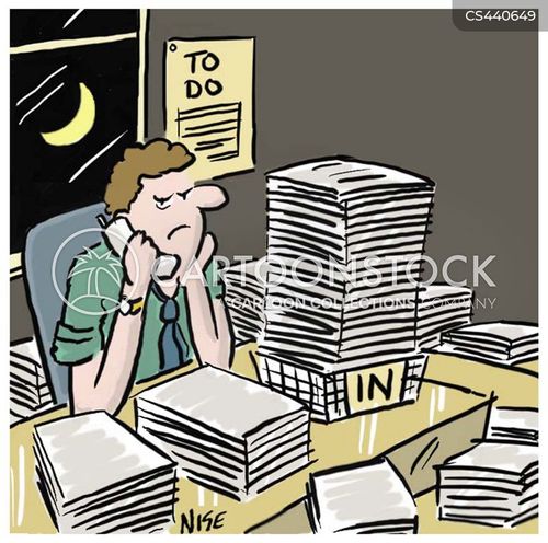 Burning Midnight Oil Cartoons and Comics - funny pictures from CartoonStock