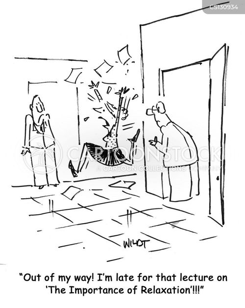 Office Relaxation Cartoons and Comics - funny pictures from CartoonStock