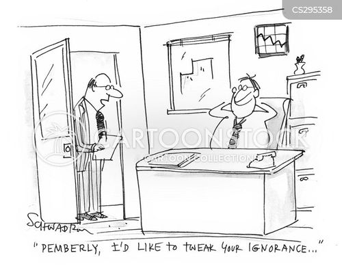 Ignorance Is Bliss Cartoons and Comics - funny pictures from CartoonStock