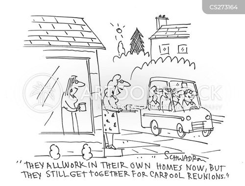 Carpool Cartoons and Comics - funny pictures from CartoonStock