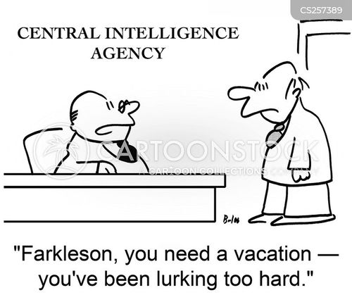 Lurking Cartoons and Comics - funny pictures from CartoonStock