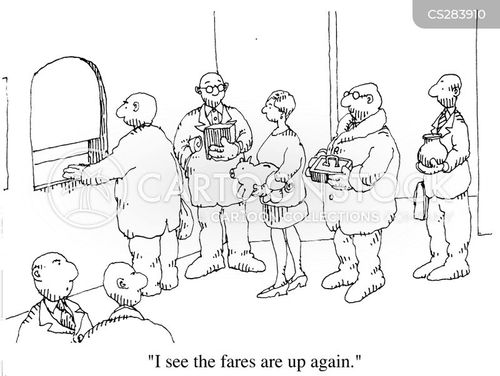 Train Fares Cartoons and Comics - funny pictures from CartoonStock