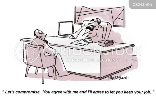 Forced Agreement Cartoons and Comics - funny pictures from CartoonStock