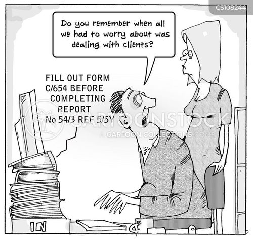 Paper Shuffling Cartoons and Comics - funny pictures from CartoonStock