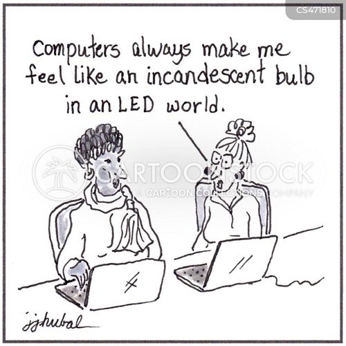 Good With Tech Cartoons and Comics - funny pictures from CartoonStock
