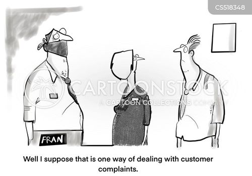 Unhappy Customer Cartoons and Comics - funny pictures from CartoonStock