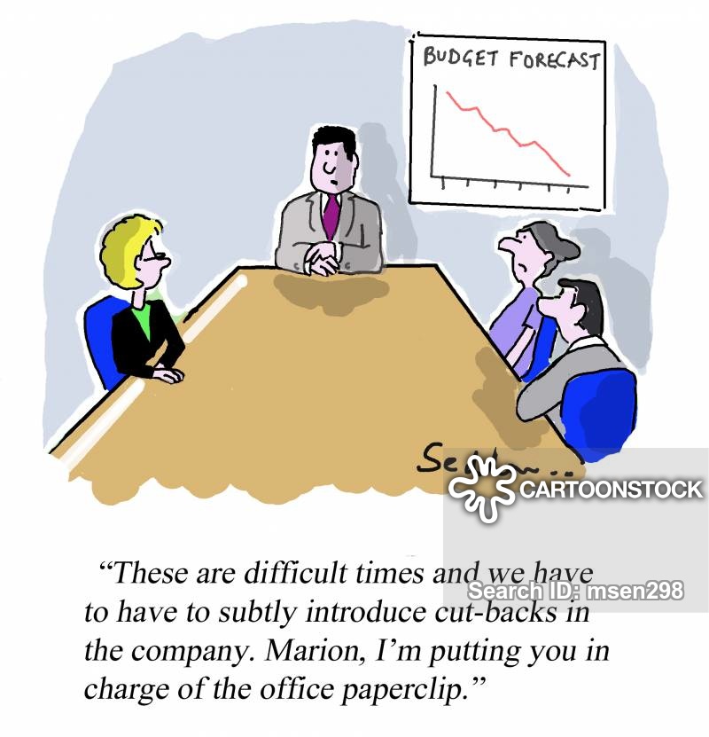 Budget Forecast Cartoons and Comics - funny pictures from CartoonStock