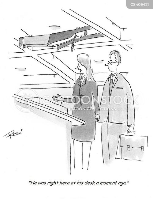 Avoidance Tactics Cartoons and Comics - funny pictures from CartoonStock