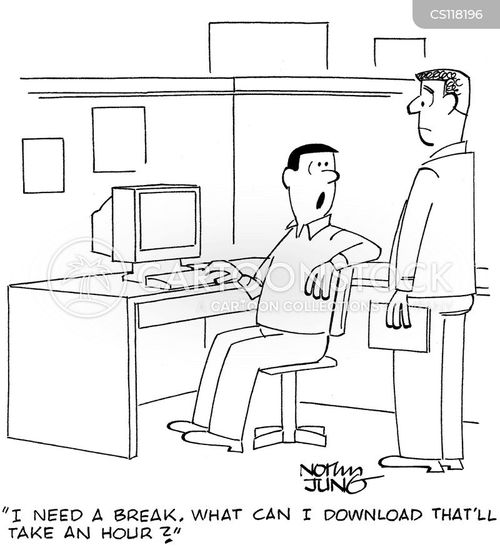 Break Times Cartoons and Comics - funny pictures from CartoonStock