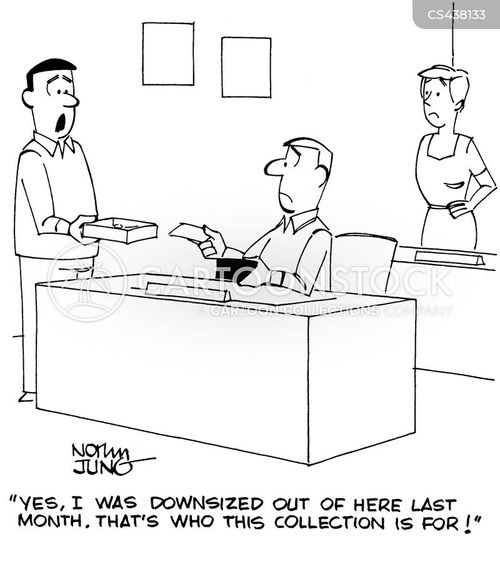 Downsized Workplace Cartoons and Comics - funny pictures from CartoonStock