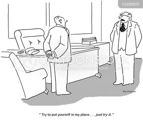 Position Of Power Cartoons and Comics - funny pictures from CartoonStock