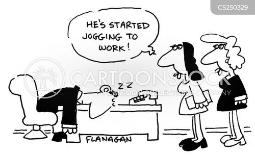 Fitness Resolution Cartoons and Comics - funny pictures from CartoonStock