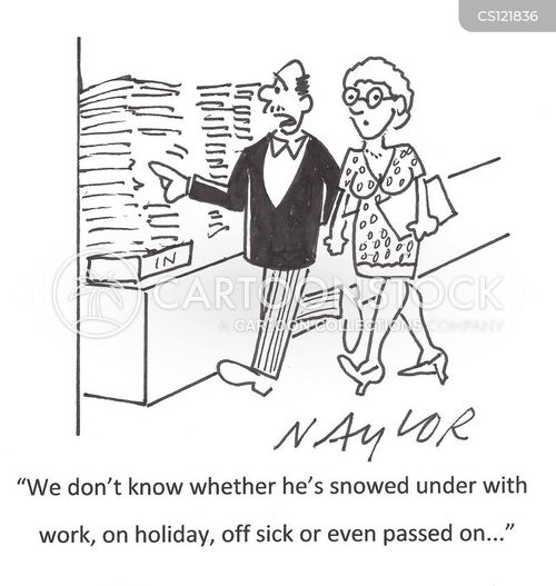 Leave Of Absence Cartoons and Comics - funny pictures from CartoonStock
