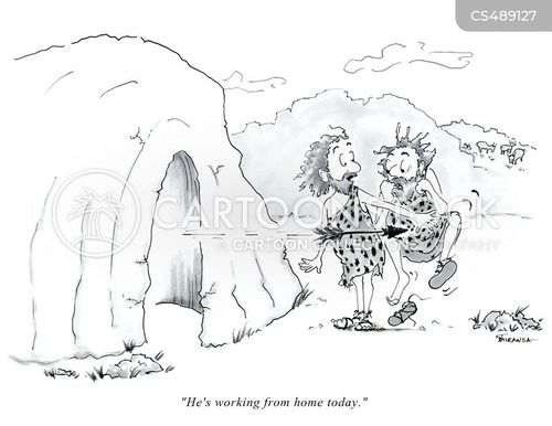 Hunter-gathering Cartoons and Comics - funny pictures from CartoonStock