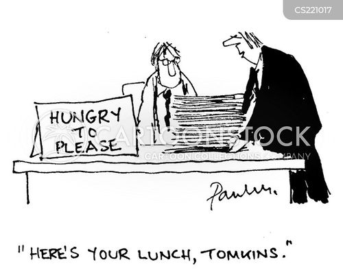 Hungry To Please Cartoons and Comics - funny pictures from CartoonStock