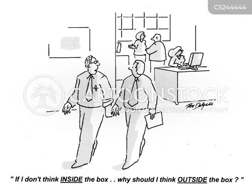 Inside The Box Cartoons and Comics - funny pictures from CartoonStock