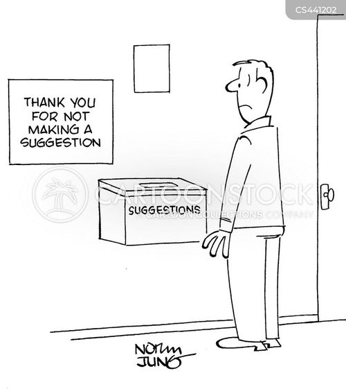 Office Suggestion Box Cartoons and Comics - funny pictures from ...