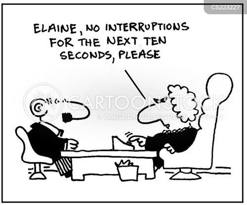 Interviewing Tips Cartoons and Comics - funny pictures from CartoonStock