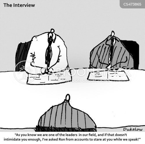 Interview Panel Cartoons and Comics - funny pictures from CartoonStock