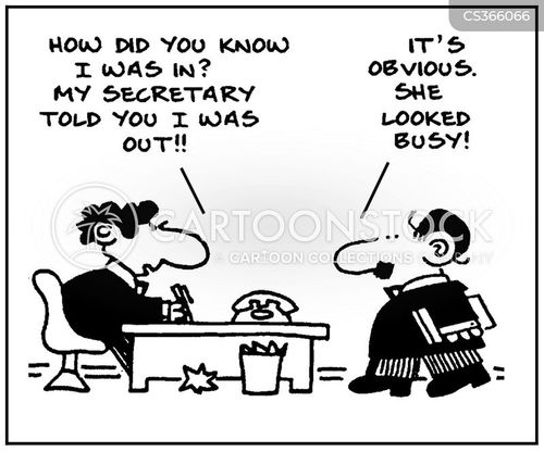 Office Attendance Cartoons and Comics - funny pictures from CartoonStock