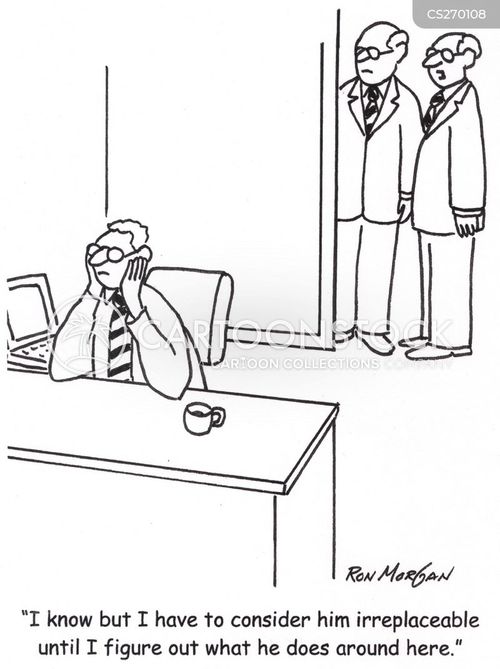 Irreplaceable Cartoons and Comics - funny pictures from CartoonStock