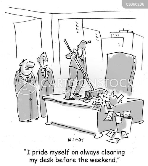 Clearing Cartoons and Comics - funny pictures from CartoonStock