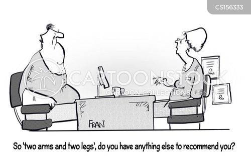 Job Interview Tips Cartoons and Comics - funny pictures from CartoonStock