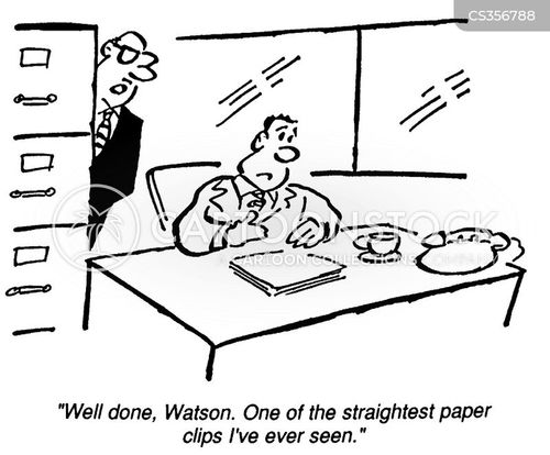 Paper Clip Cartoons and Comics - funny pictures from CartoonStock